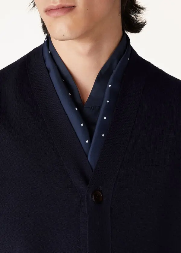 Loro Piana Dot Printed Scarf