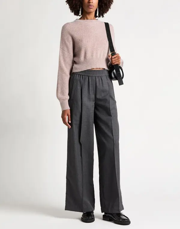 Brunello Cucinelli Round Neck Lightweight Long Sleeve Knit Sweater