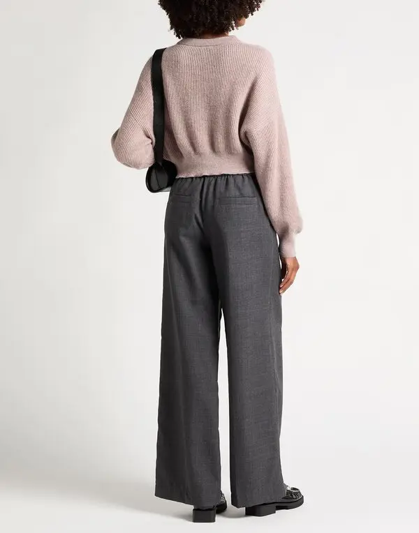 Brunello Cucinelli Round Neck Lightweight Long Sleeve Knit Sweater