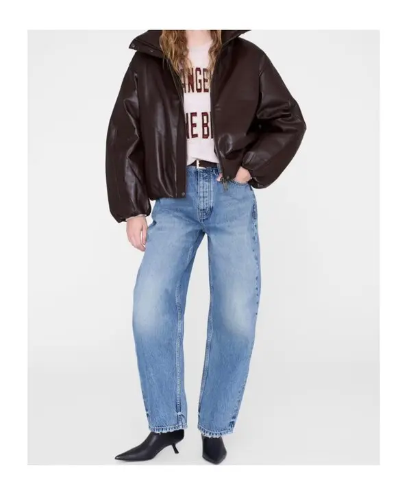 ANINE BING Long-sleeved Cotton-padded Jacket