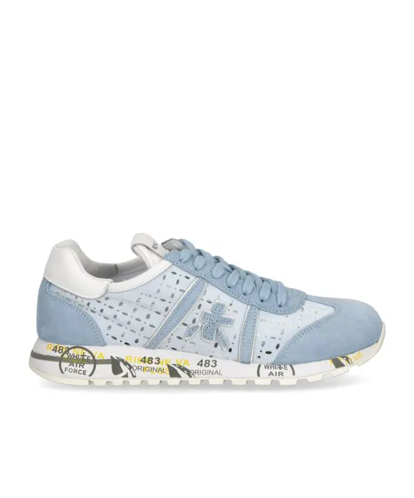 Premiata Logo Low-top Sneakers - White