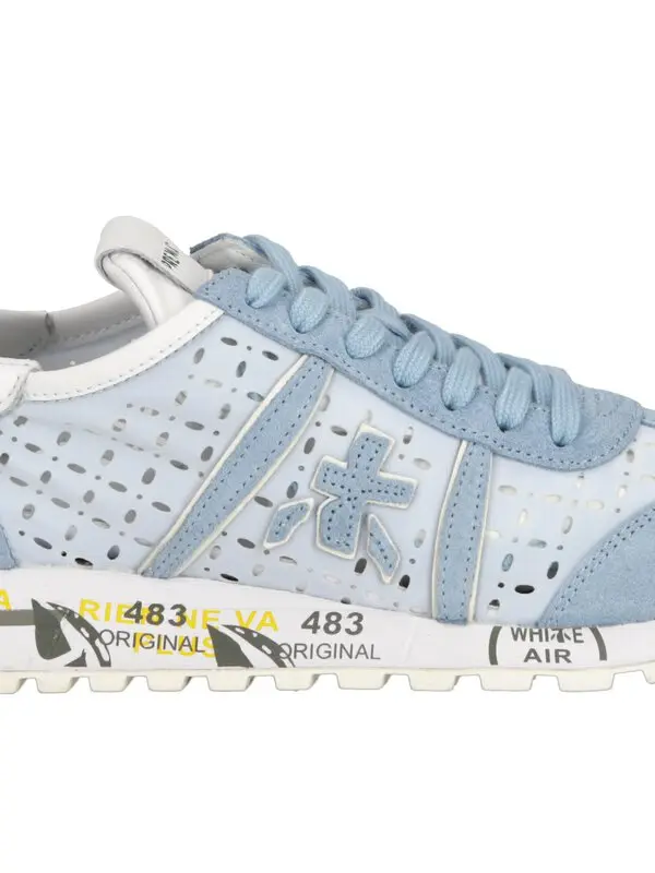 Premiata Logo Low-top Sneakers - White