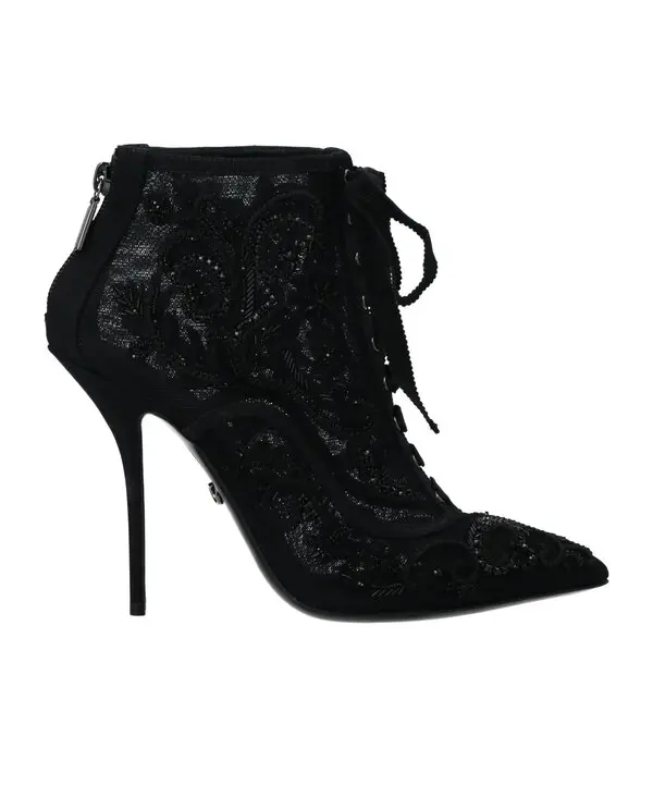 Dolce & Gabbana Lace-up Ankle Boots