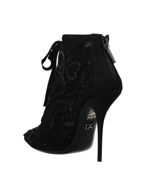 Dolce & Gabbana Lace-up Ankle Boots