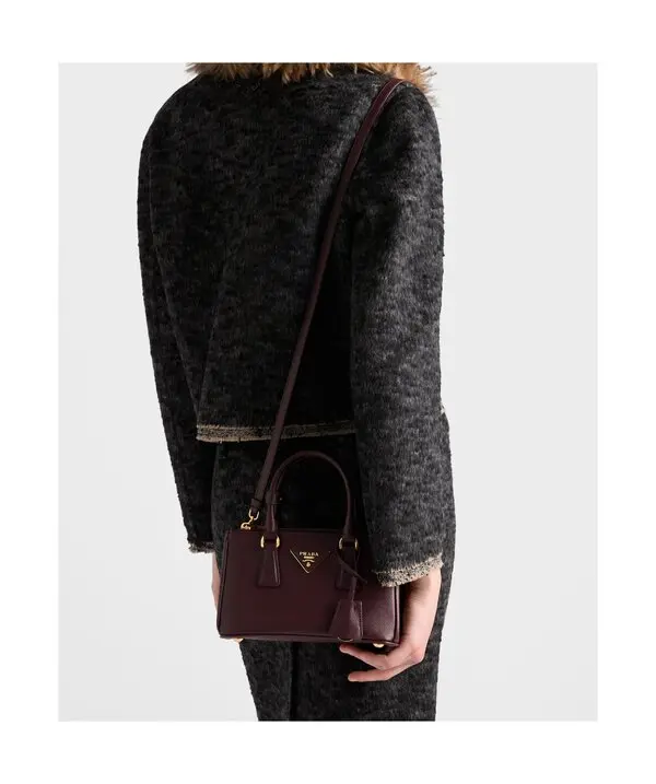Prada Galleria Mini Saffiano Leather Bag
