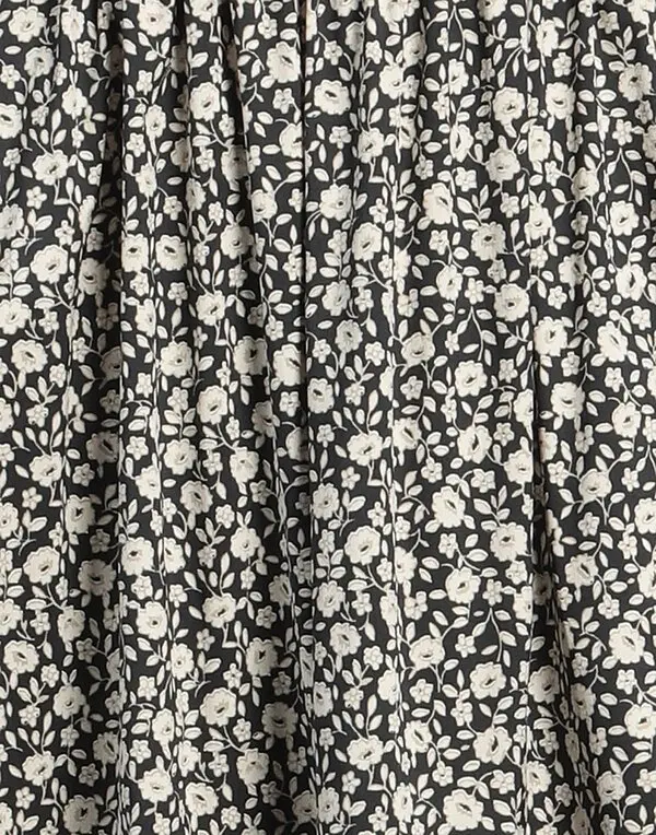 Tory Burch Floral Print Square Neck Midi Dress