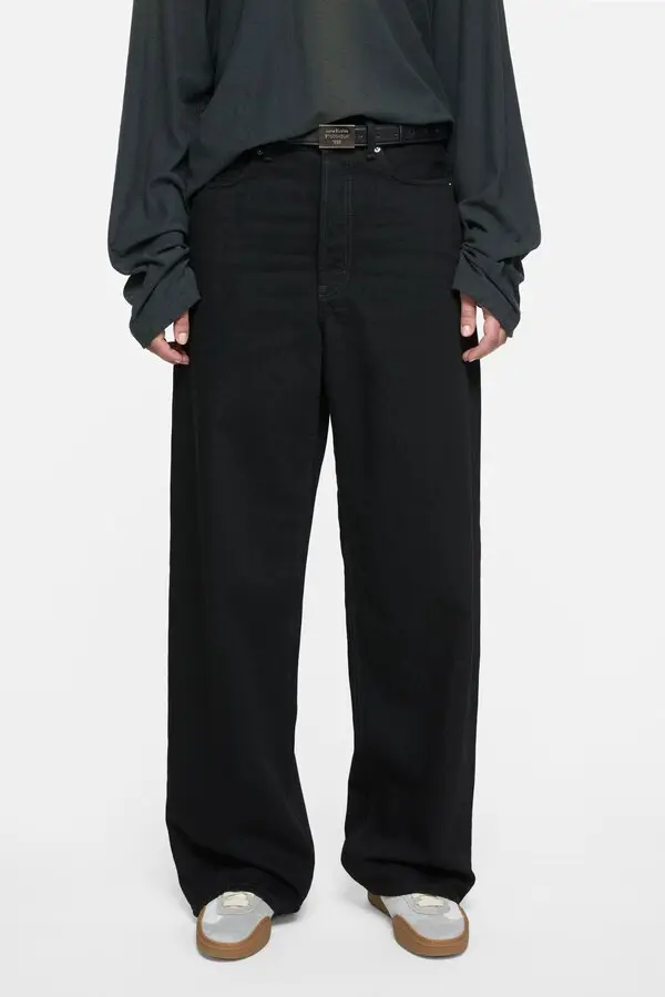Acne Studios Logo-patch Jeans