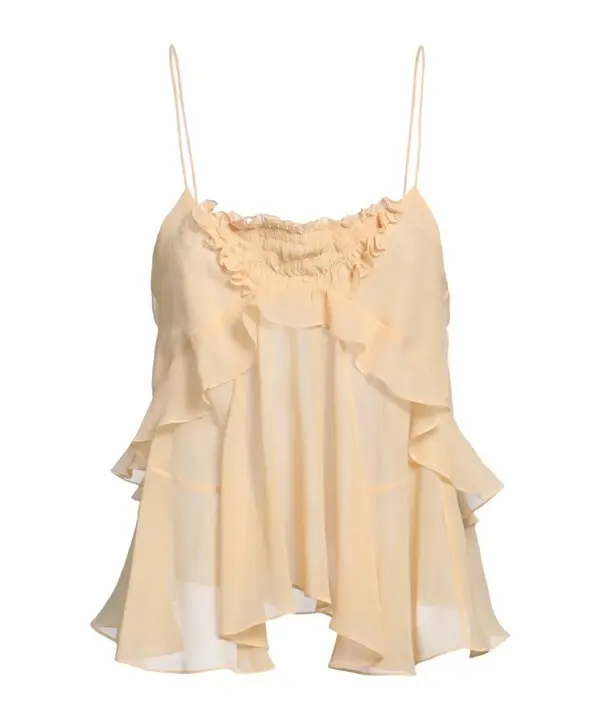 Isabel Marant Étoile Tulle Suspenders With Ruffles