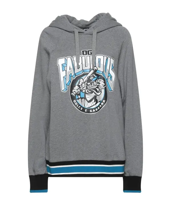 Dolce & Gabbana Striped Hooded Sweatshirt