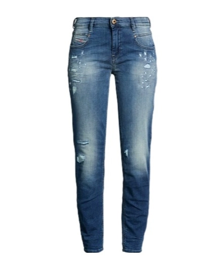 DIESEL® Washed Skinny Jeans