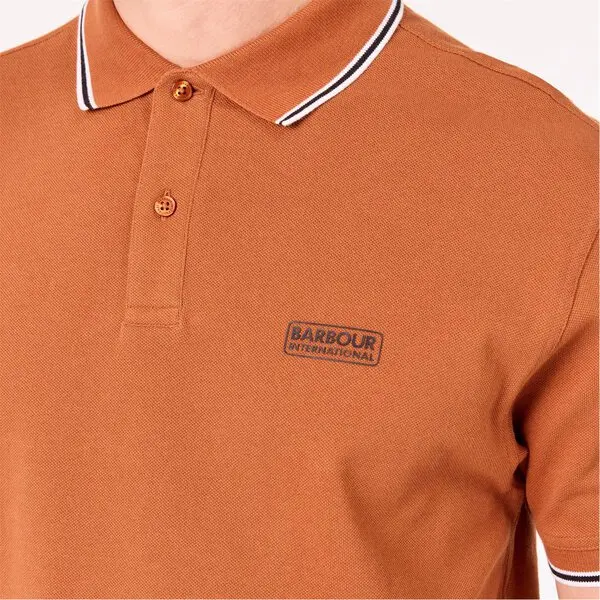 Barbour Tipped Short Sleeve Polo Shirt
