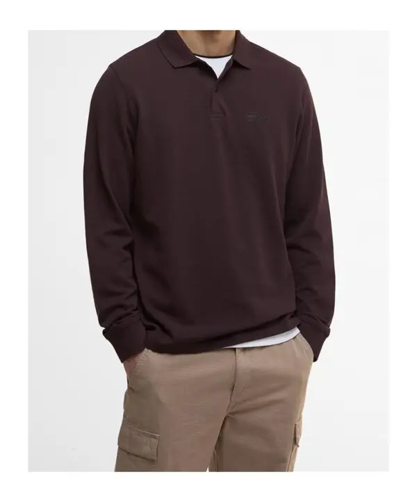 Barbour Long Sleeve Polo Shirt