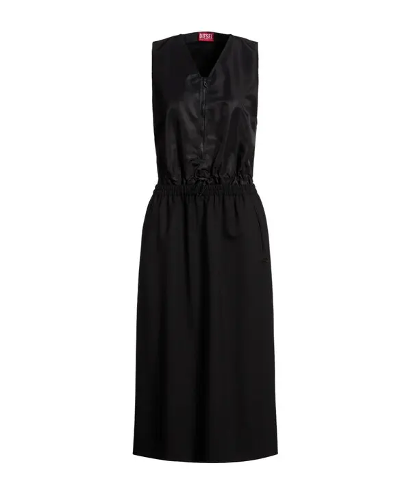 DIESEL® Minimalist Solid Color Sleeveless Dress