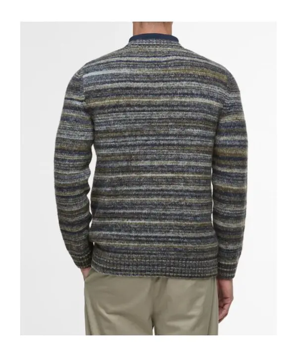 Barbour Long Sleeve Striped Crew Neck Sweater