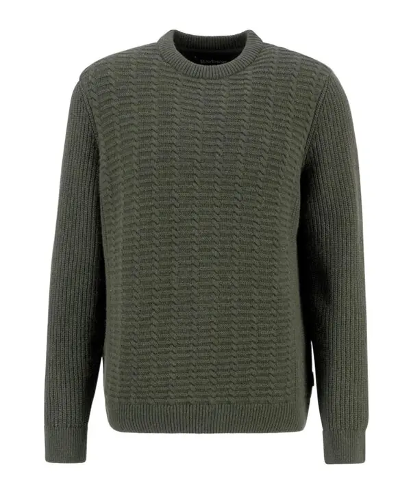 Barbour Textured Crew Neck Sweater