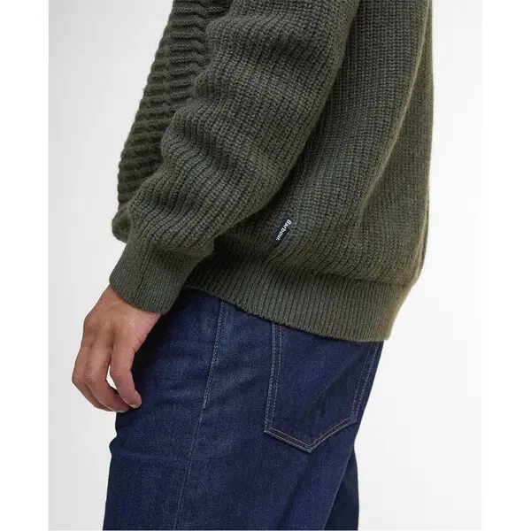 Barbour Textured Crew Neck Sweater