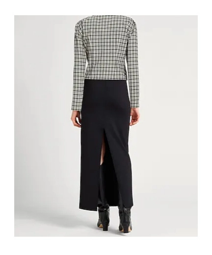 Tory Burch Plaid Long Sleeve Shirt