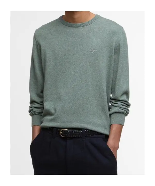 Barbour Crew Neck Sweater - Gray