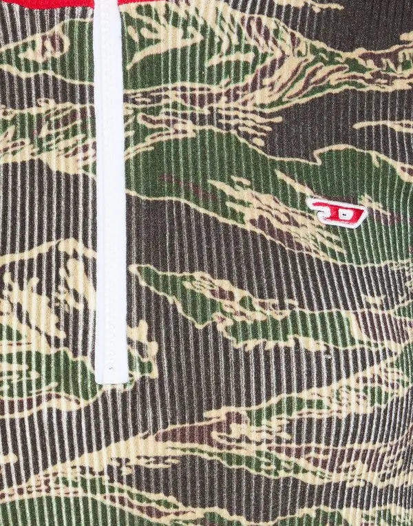 DIESEL® Camouflage Pattern Bodycon Dress