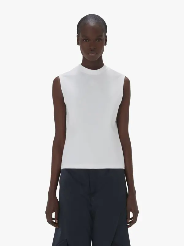 J.W.ANDERSON Jw Anderson Anchor Embroidered Tank Top