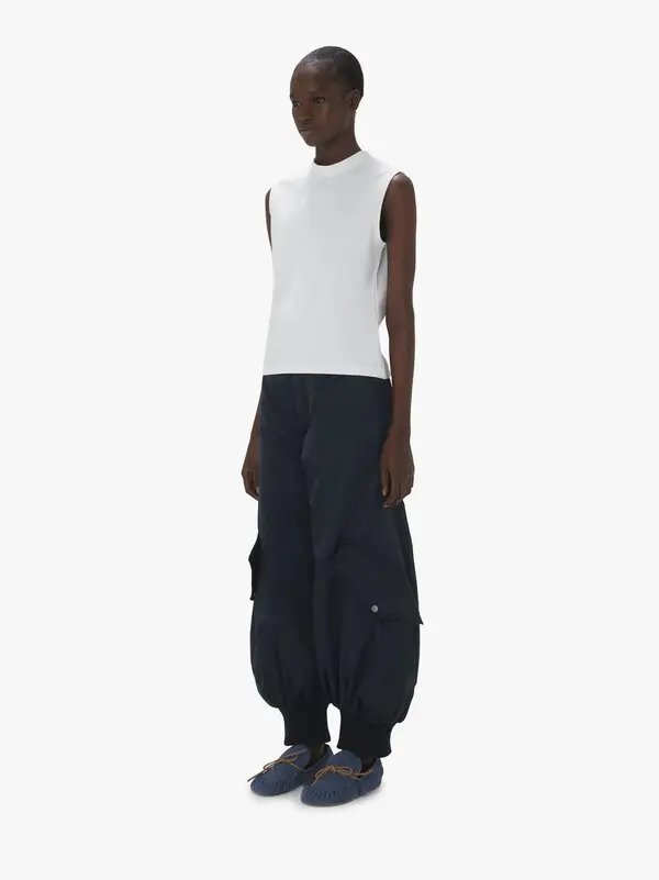 J.W.ANDERSON Jw Anderson Anchor Embroidered Tank Top