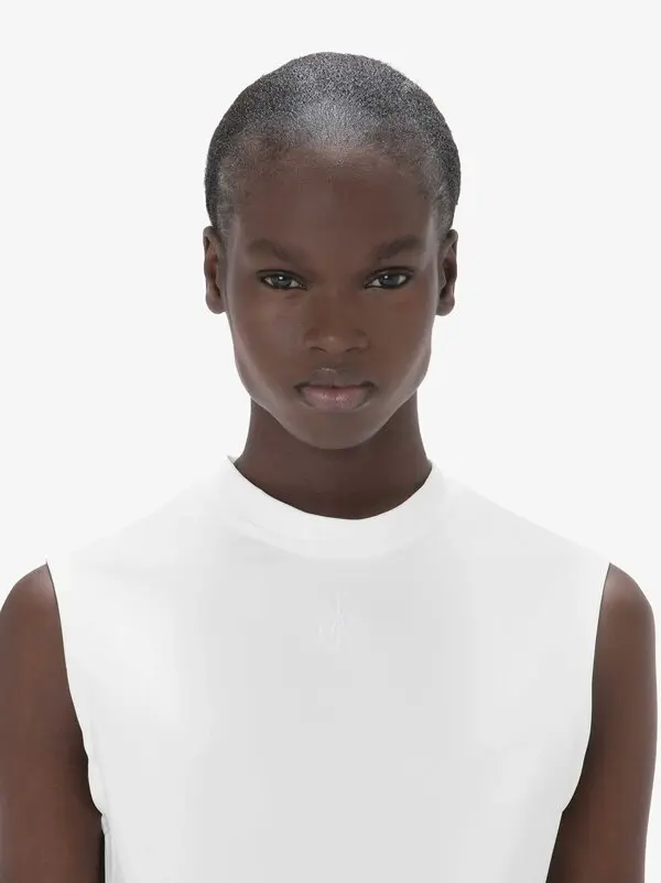 J.W.ANDERSON Jw Anderson Anchor Embroidered Tank Top