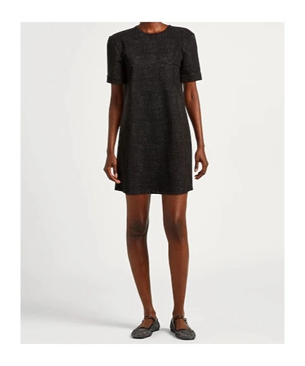 MAXCO. Max&co. Short-sleeve Crewneck Dress With Chest Pocket