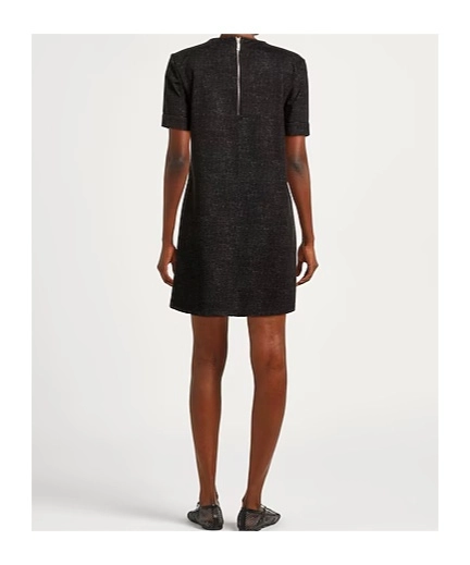 MAXCO. Max&co. Short-sleeve Crewneck Dress With Chest Pocket