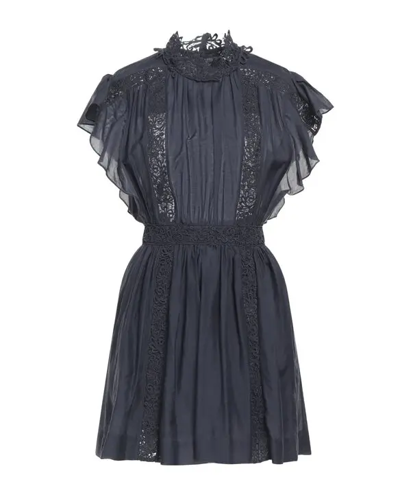 Isabel Marant Étoile Plain Colour Short Dress - Black