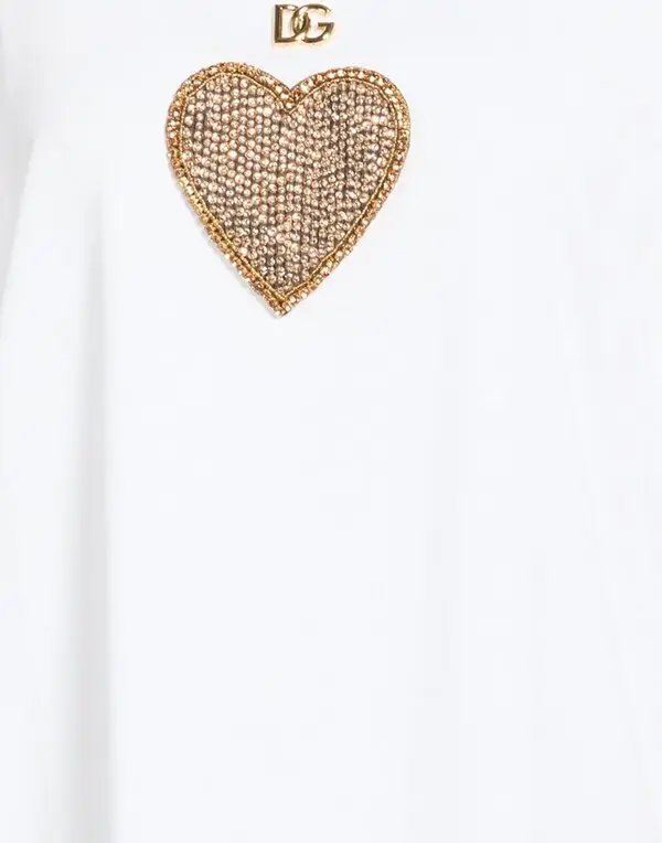 Dolce & Gabbana V-neck Solid Color Short-sleeve T-shirt
