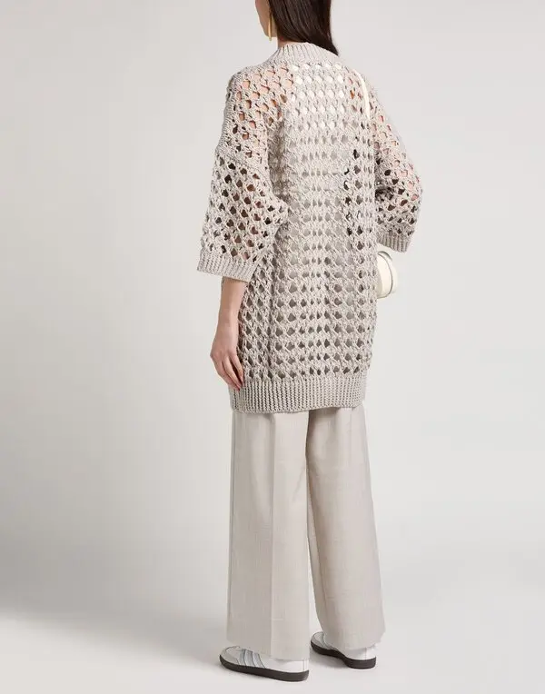 Brunello Cucinelli Solid Color Knitted Cardigan