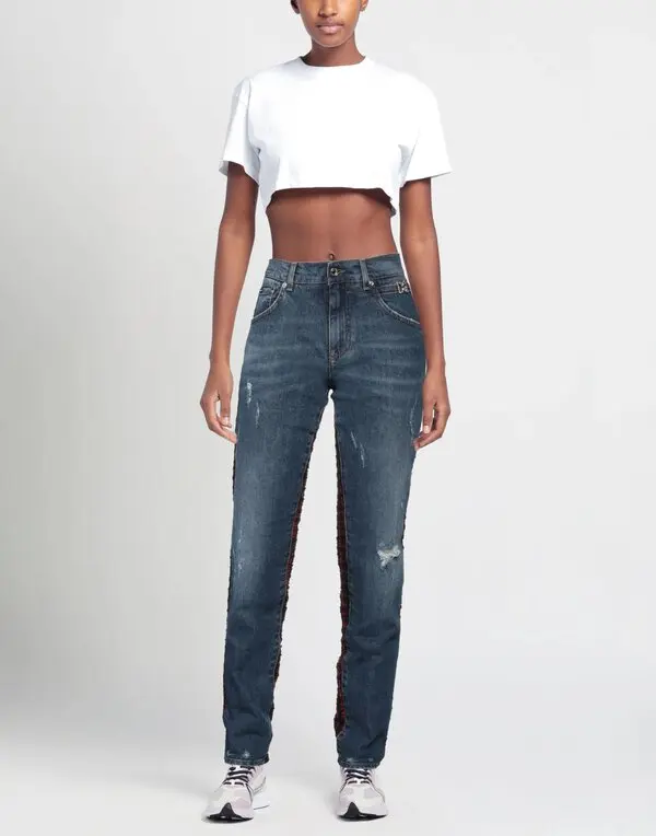 Dolce & Gabbana Plaid Straight-leg Jeans