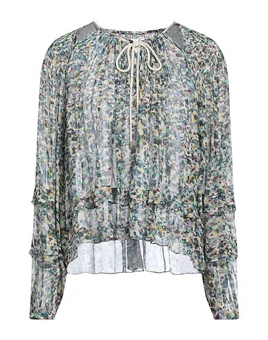Isabel Marant Étoile Colorful Chiffon Bohemian Top