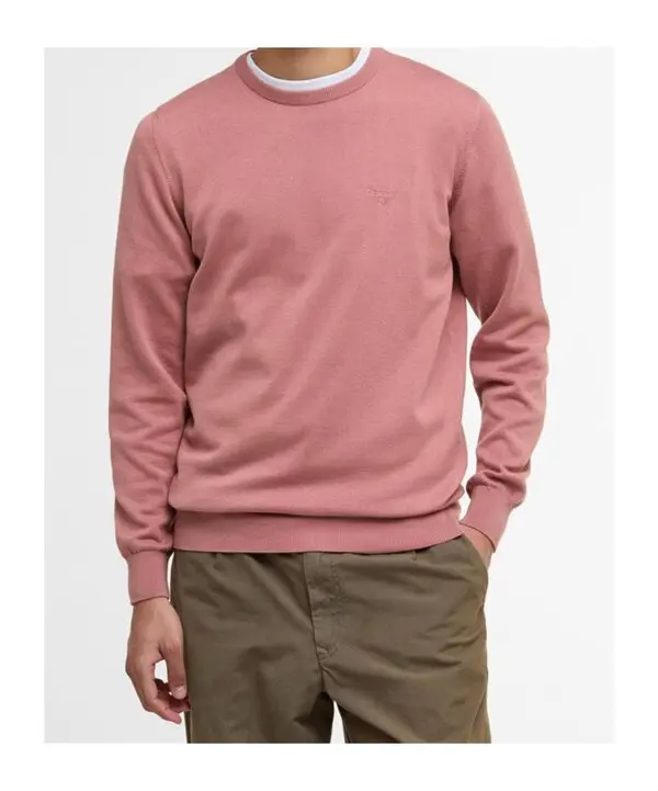 Barbour Crew-neck Cotton Jumper