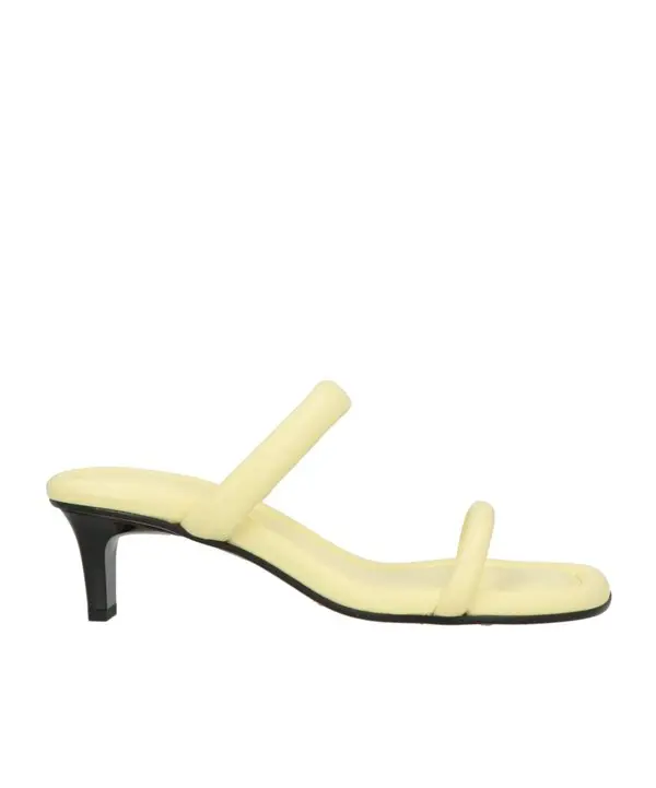 Isabel Marant Étoile Minimalist Solid Color Leather Sandals