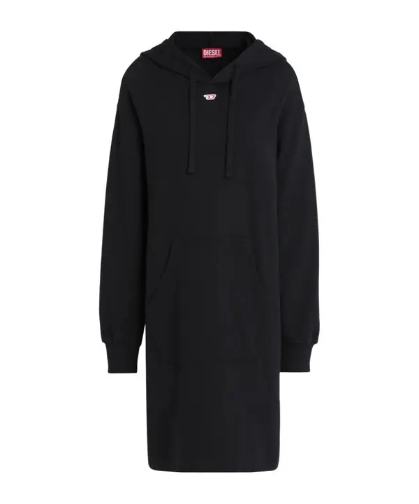 DIESEL® Midi Dress With Hood And Long Sleeves