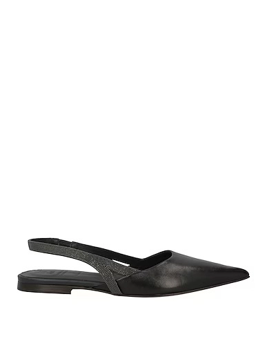 Brunello Cucinelli Color-block Pointed-toe Ballet Flats