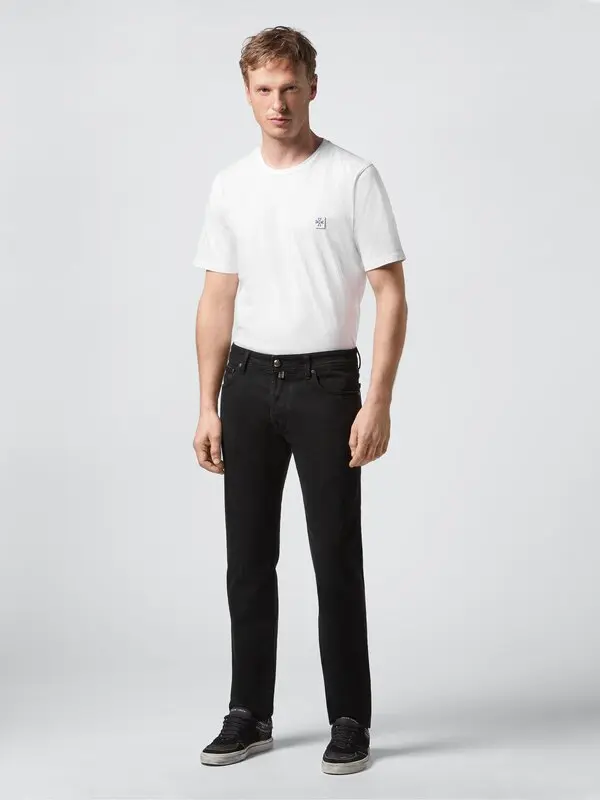 Jacob Cohen Logo Jeans