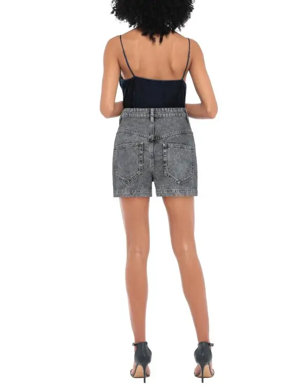Isabel Marant Étoile Solid Color Fashion Denim Shorts