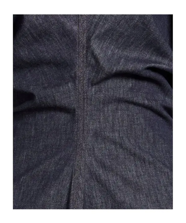 Brunello Cucinelli Dark Wash Denim Shirt Dress