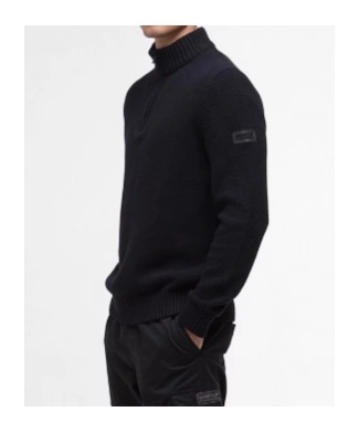 Barbour Long-sleeved Half-zip Sweater