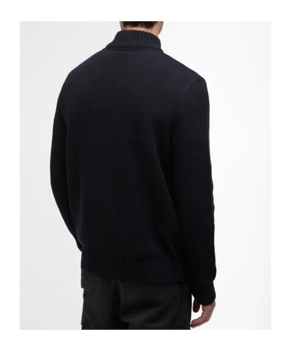 Barbour Long-sleeved Half-zip Sweater