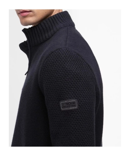 Barbour Long-sleeved Half-zip Sweater