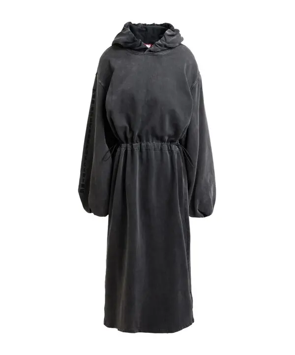 DIESEL® Hooded Long Sleeve T-shirt Dress
