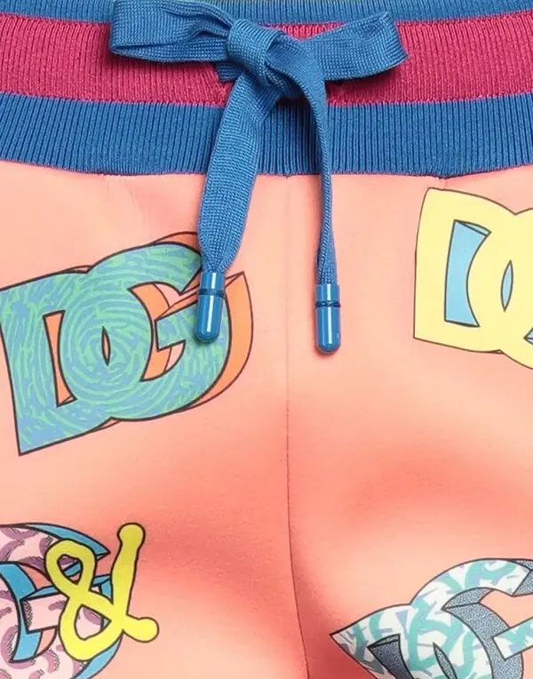 Dolce & Gabbana Printed Drawstring Casual Pants