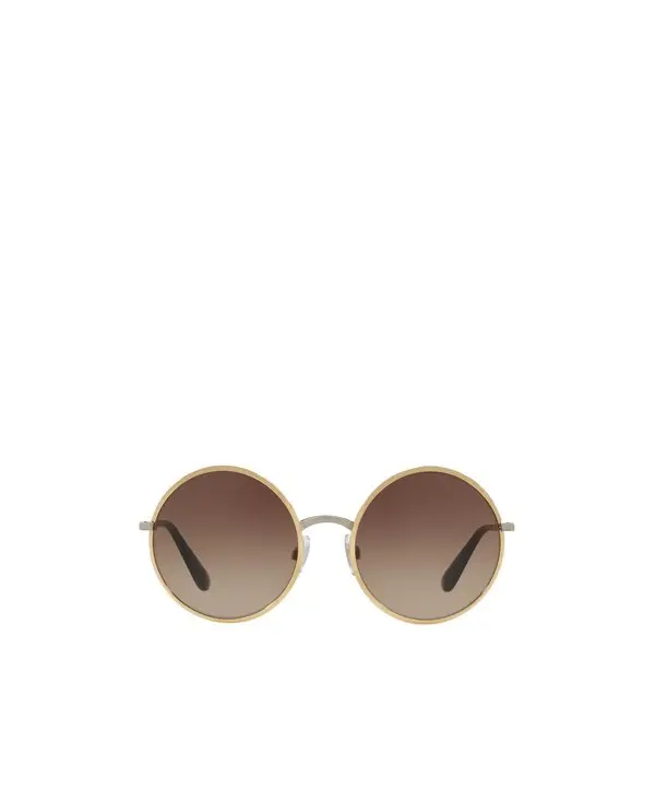 Dolce & Gabbana Round Frame Sunglasses - Nude