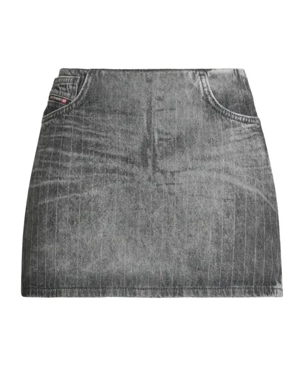DIESEL® Colored Denim Half Skirt