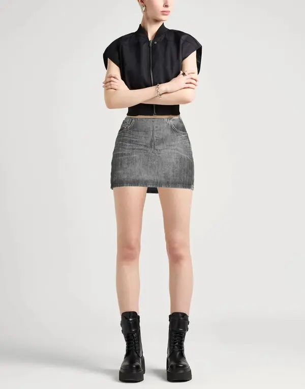 DIESEL® Colored Denim Half Skirt