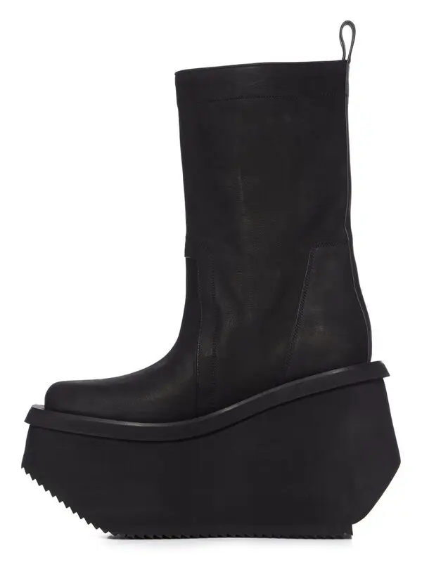 Rick Owens Mid-calf Platform Boots