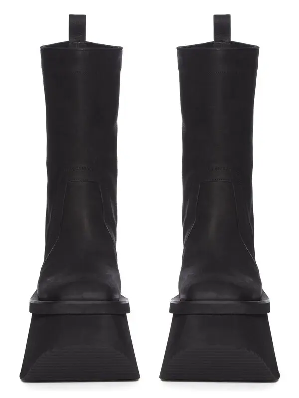 Rick Owens Mid-calf Platform Boots